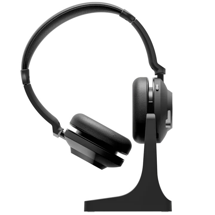 Axtel ONE BT Stereo with Charging Base Wireless Call Center Headset for ...