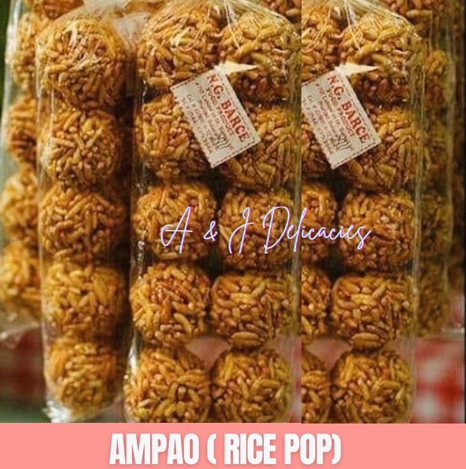 PACK OF 3: Ampao Rice ( Pop Rice Arroz Caldo) 12pcs Per Pack By ...