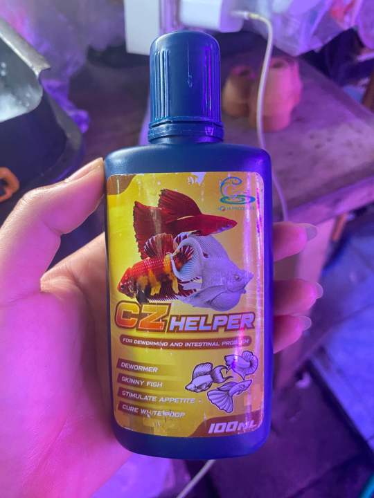 Cz helper ใช้กับปลาสวยงามทุดชนิด100ml | Lazada.co.th