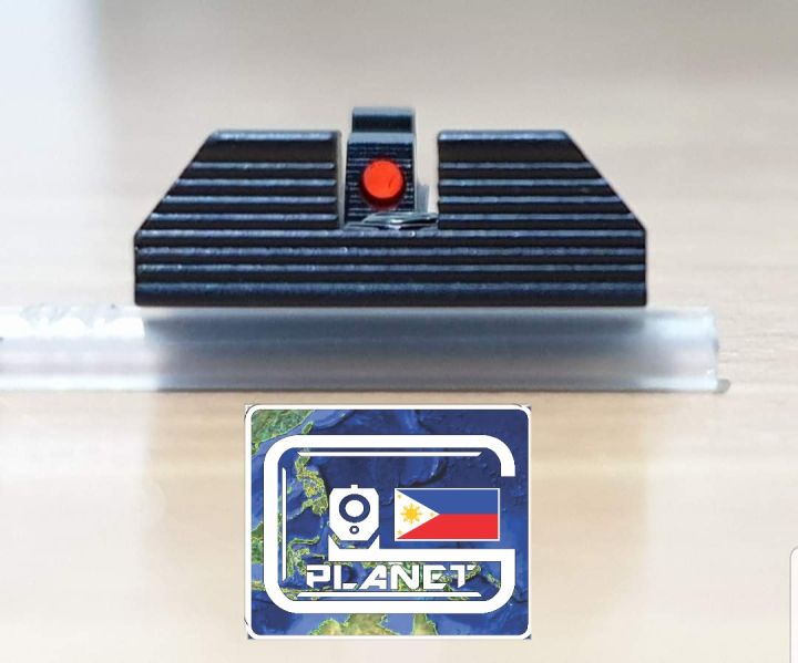 Glock Fiber Optic 1.0mm Sights Competition Carry Duty Aluminum Accurate ...