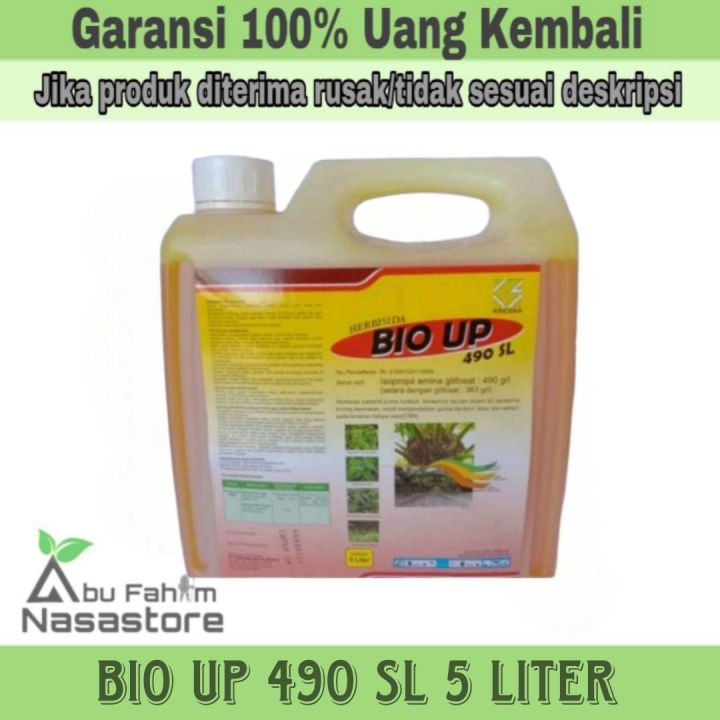 Herbisida Sistemik Bio Up 490 SL 5 Liter/Pestisida Pembasmi Rumput | Lazada Indonesia