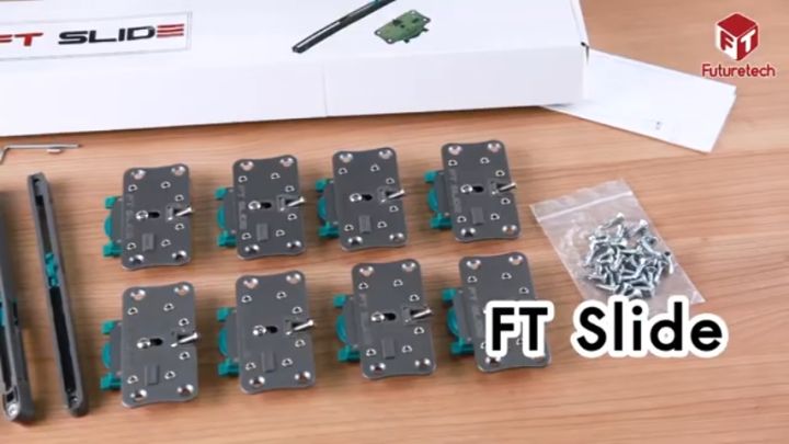 Futuretech อุปกรณ์บานเลื่อน Anti Jump ระบบ Soft Close รุ่น SDC32045 รองรับน้ำหนักได้ 45-60 Kg ...