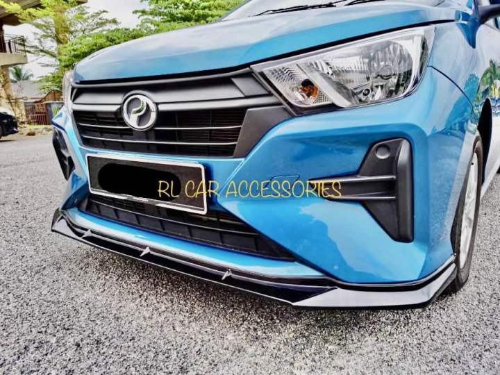 Perodua Axia 2023 2024 2025 RS bodykit body kit front side rear skirt ...