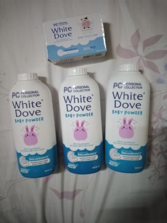 White Dove baby Powder 200G. /White Dove Mild & Hypoallergenic With ...