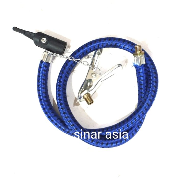 Selang pompa sepeda ( pentil AV) - panj 60cm, ujung bahan besi | Lazada ...