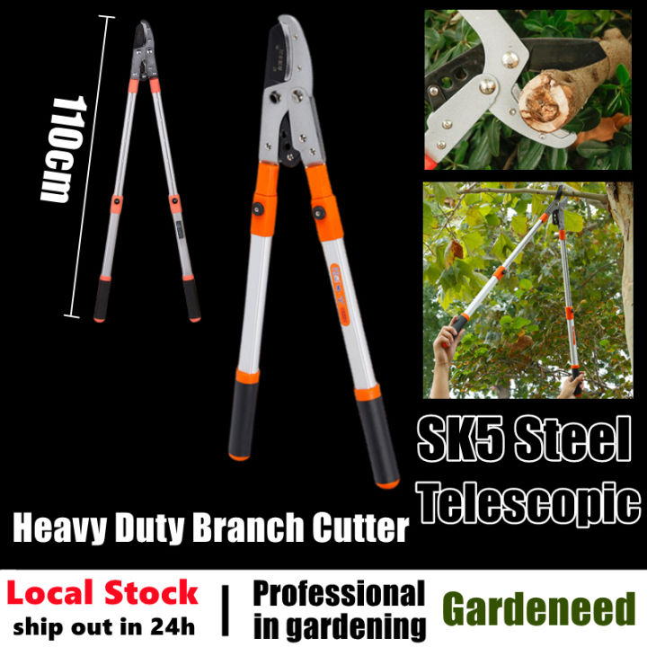 Telescopic Heavy Duty Branch Pruning Cutter Shears Expandable ...