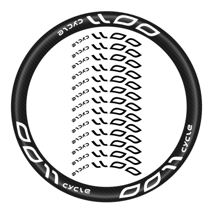 Road Bike Stickers 0011 Cycle Wheel Set Decal Road Bicycle Carbon ...
