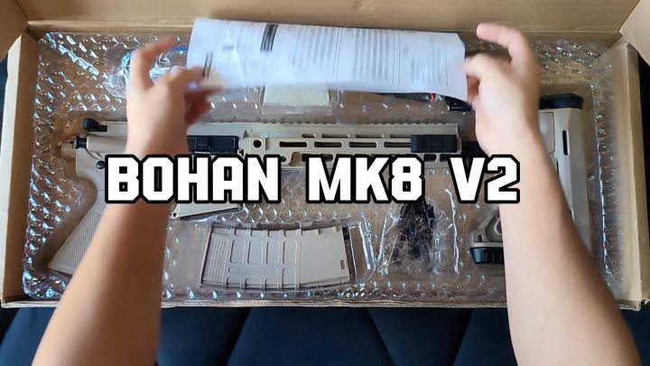 BoHan MK8 Sand Blowback Gel Blaster Indoor for Big Boys Christmas Gifts ...