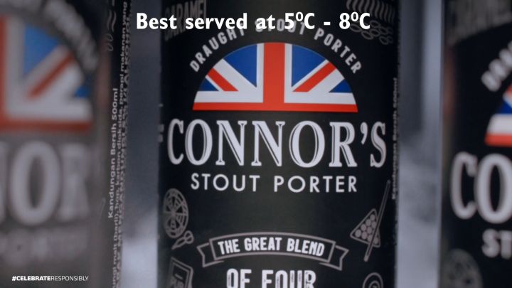 Connor's Stout Porter Draught Beer 490ml Can (Pack of 24) | Lazada ...