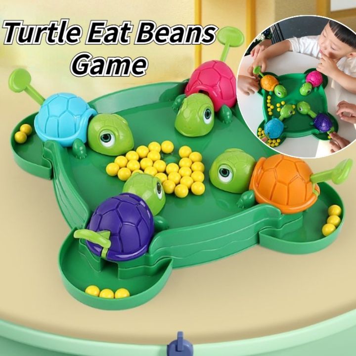 Turtle Eat Beans Game Toy Parent-Child Interactive Turtle Board Game ...