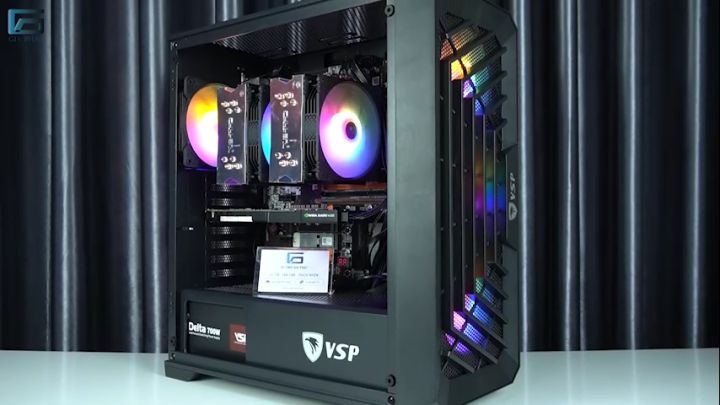 Vỏ Máy Tính / Case VSP FA01 / V3 Full ATX lắp Main thường, Main Dual Xeon (Chưa bao gồm Fan Case ...