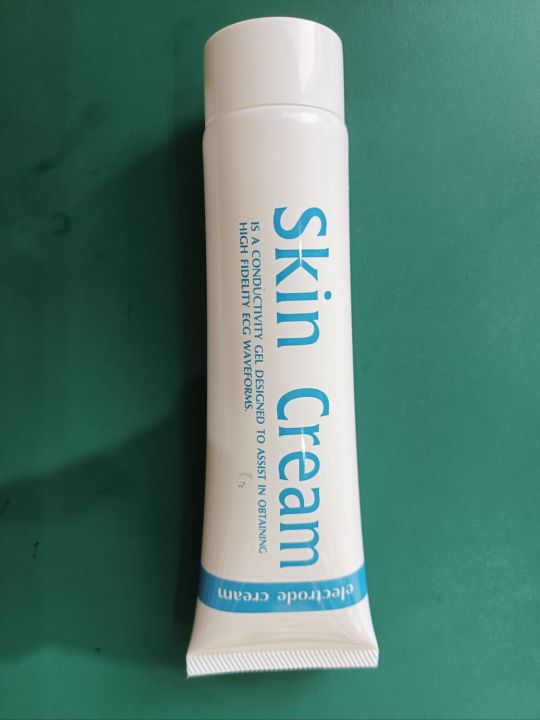 EKG skin cream electrode cream 100 ml.ครีมทาช่วยล่อลื่นผิว เพื่อให้เกิด ...