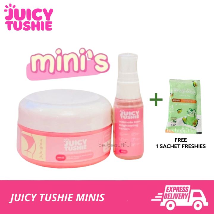 Juicy Tushie Minis | Juicy Tushie Butt Whitening Scrub | Juicy Tushie ...