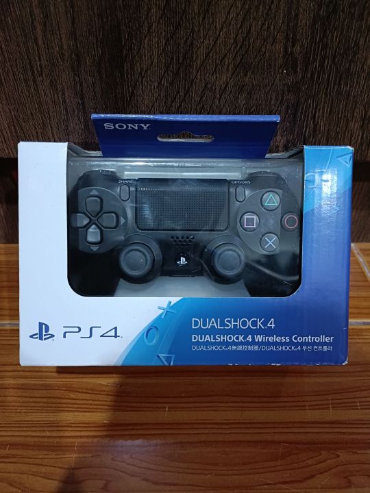 จอย PS4 DUALSHOCK GEN 2 แท้ สีดำ พร้อมกล่อง | Lazada.co.th