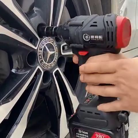 [คุณภาพเยอรมัน ใช้นาน 15ปี]ประแจไฟฟ้าแบตเตอรี่ลิเธียม ประแจไฟฟ้า ประแจไฟฟ้าไร้สาย 2680N ...