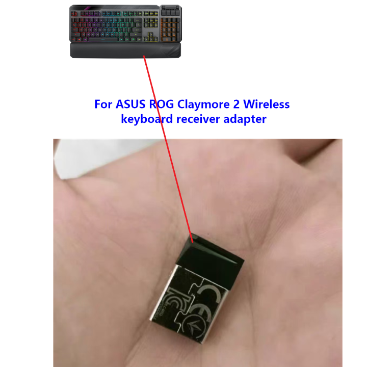 Original USB dongle receiver For ASUS ROG Claymore 2 Wireless keyboard ...