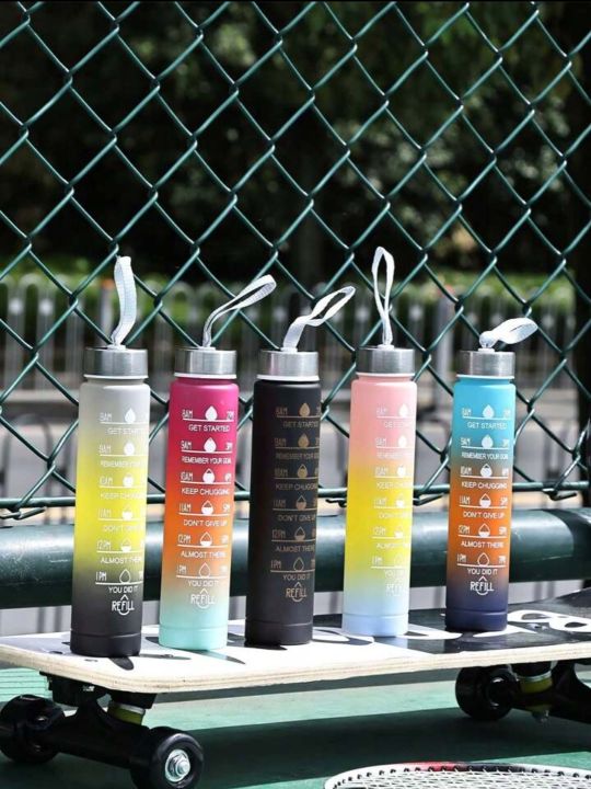 Botol Minum Mini Gradasi Viral 300ml Botol Minum Plastik Kecil | Lazada ...