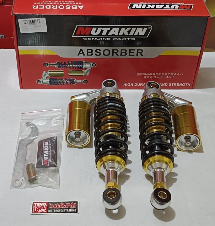 MUTAKIN DUAL SHOCK 280MM WITH TANK ALL VEGA /YAMAHA SIGHT/CRYPTON/X1 ...