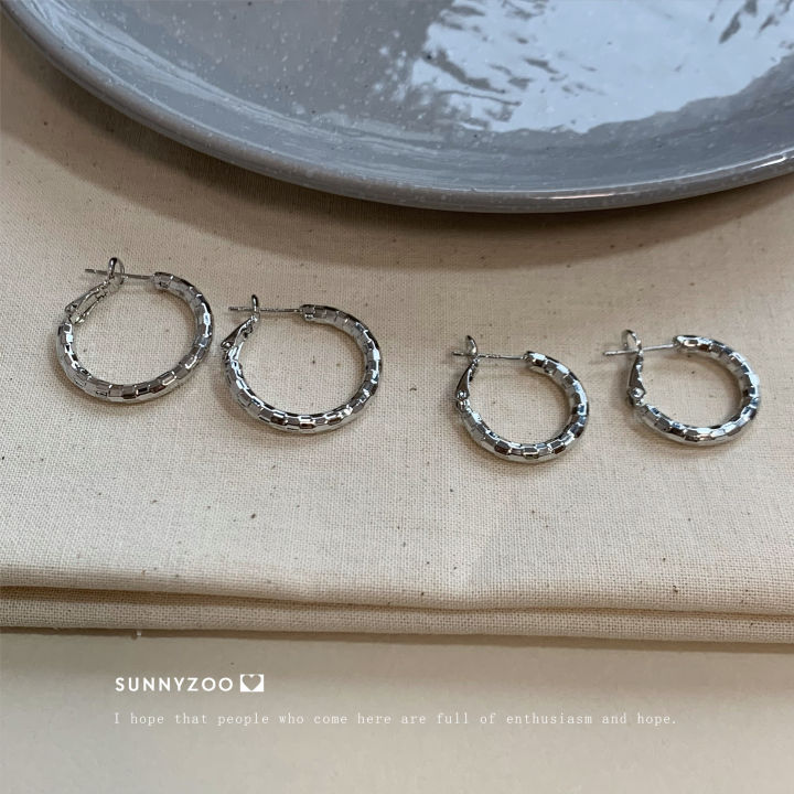 Sunnyzoo | Strong Flash Ear Ring Texture Work Clothing Fashion Cold ...