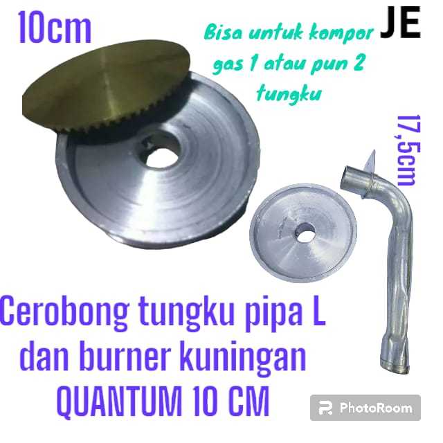 cerobong quantum/cerobong tungku pipa L +Burner kuningan | Lazada Indonesia
