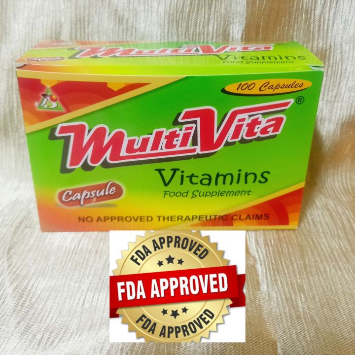 MULTIVITA Vitamins 100 capsules | Lazada PH