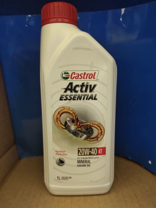 Castrol 4T 20W-40 💯 ORIGINAL ENGINE OIL | Lazada