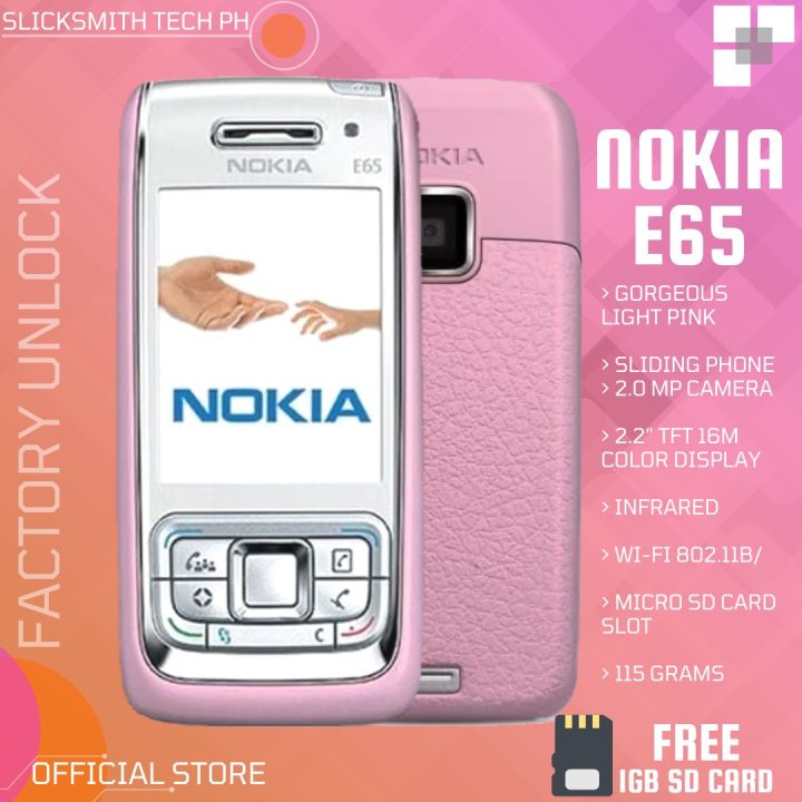 Original Nokia E65 Factory Unlock | Vintage Phone | Lazada PH