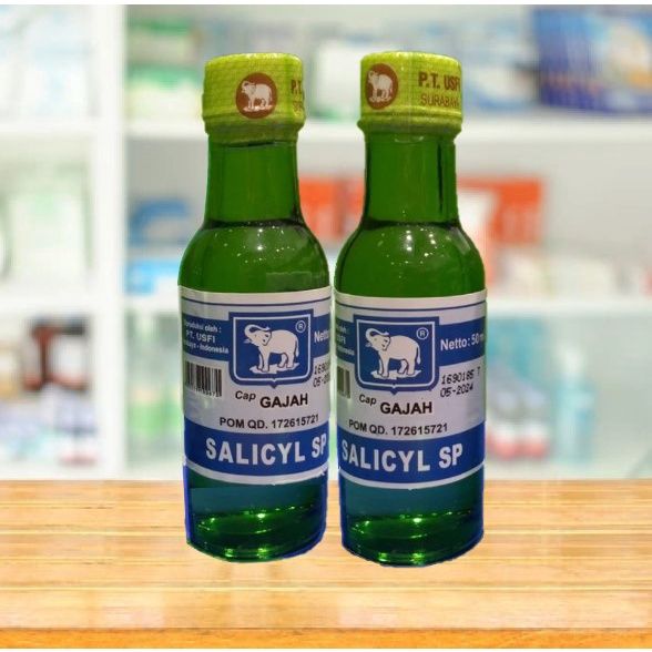 Salicyl SP 50 ml / Spiritus / obat kulit SALICYL SP CAP GAJAH Netto 50 ...