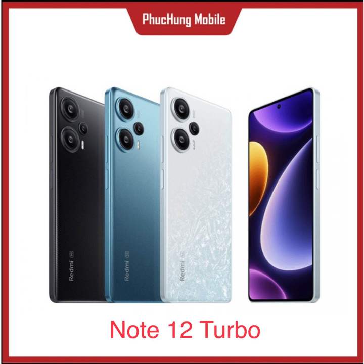 Điện thoại Xiaomi Redmi Note 12 Turbo, Chip Snap 7+ Gen 2, Pin 5.000mAh ...