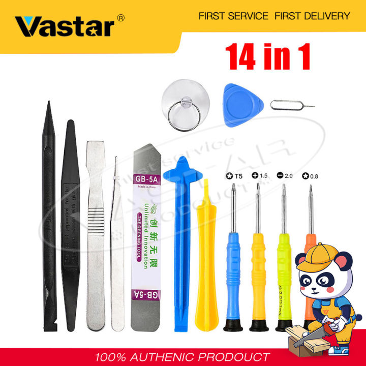 Vastar 14 in 1 Cellphone Tools Complete Set Repair Tools Opening ...