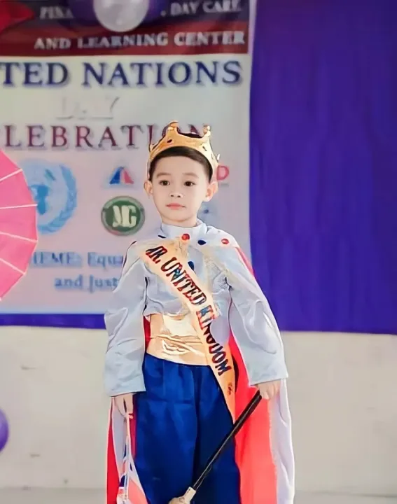 England 7PCS Boy Regal King/Prince Child Costume | Lazada