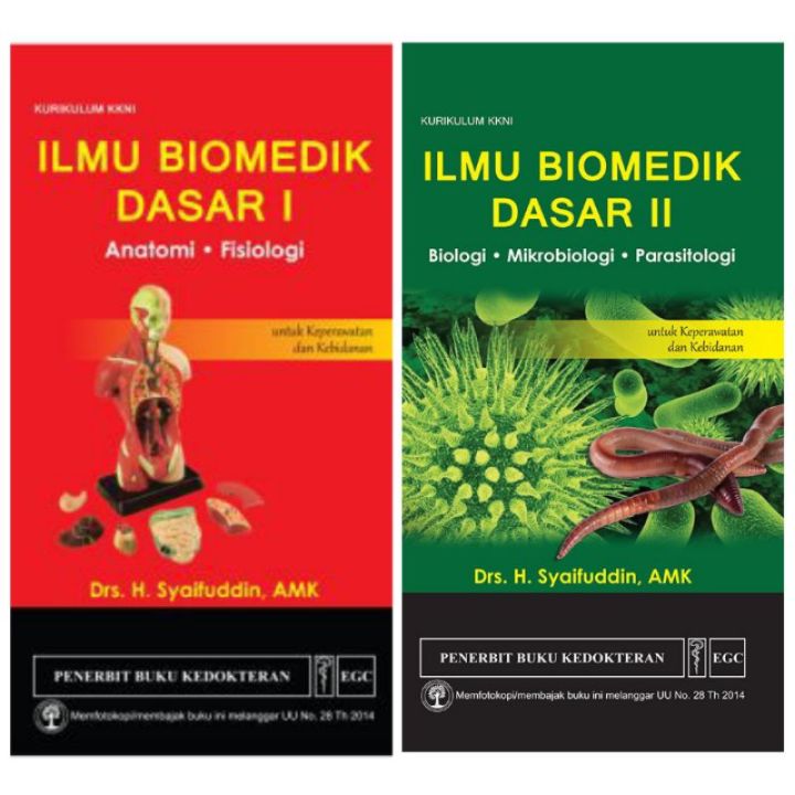 Ilmu Biomedik Dasar 1 dan 2 Anatomi Fisiologi Biologi Mikrobiologi Parasitologi - Syaifuddin ...