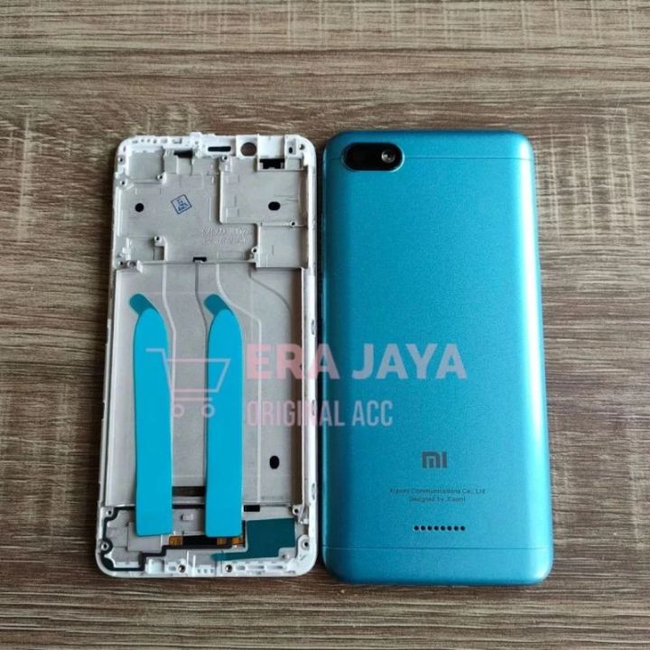 Housing Casing Kesing FULLSET XIAOMI REDMI 6A ( 2SIM ) BackDoor Tutup ...