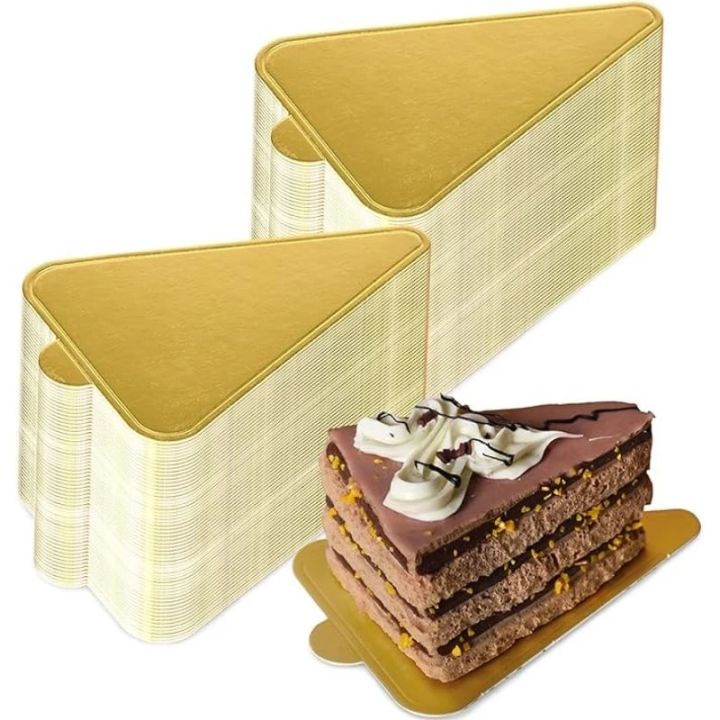 TATAKAN EMAS || TATAKAN CAKE SLICE || ALAS CAKE SEGITIGA GOLD|| TATAKAN ...
