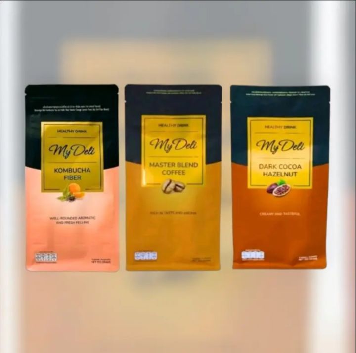 ชาคอมบูชะ + กาแฟ + โกโก้ My deli | Lazada.co.th