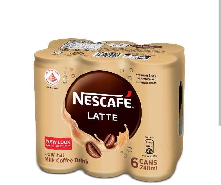Bundle of 2 Nescafe Can Drink - Latte Coffee 6 X 240ml | Lazada Singapore