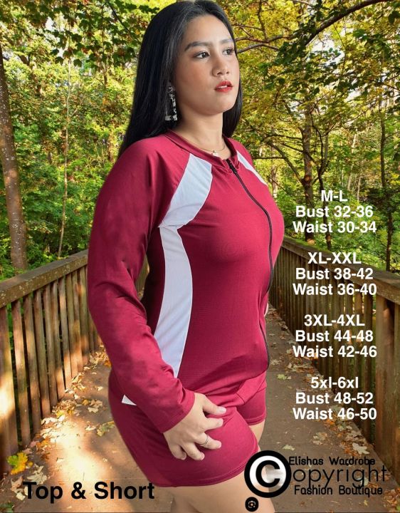 #39/#100 MISSY WOMENS PLUS SIZE RASHGUARD SET SIZE: M to 6XL (NEW ...