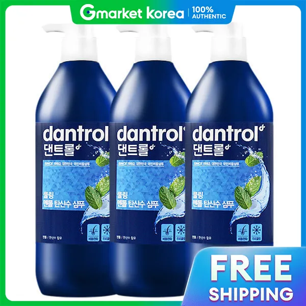 Dantrol | Dantrol Cooling Menthol Sparkling Water Shampoo 820ml X 3 ...