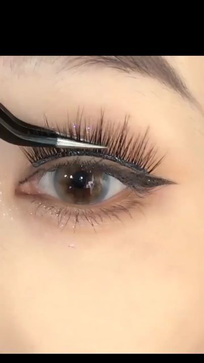 Eye Lashes Reusable Long Lasting Waterproof Lightweight Soft Self ...