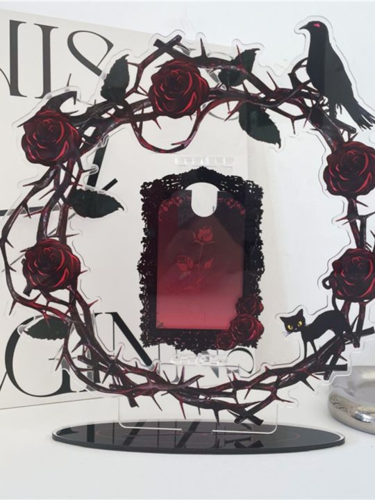 Original Dark Night Rose Card Standee Star Aidou Fans Peripheral Photos ...