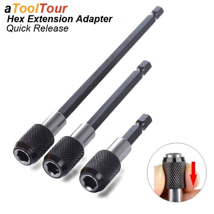 Magnetic Screwdriver Hex Adapter Quick Release Drill Bit Change ...