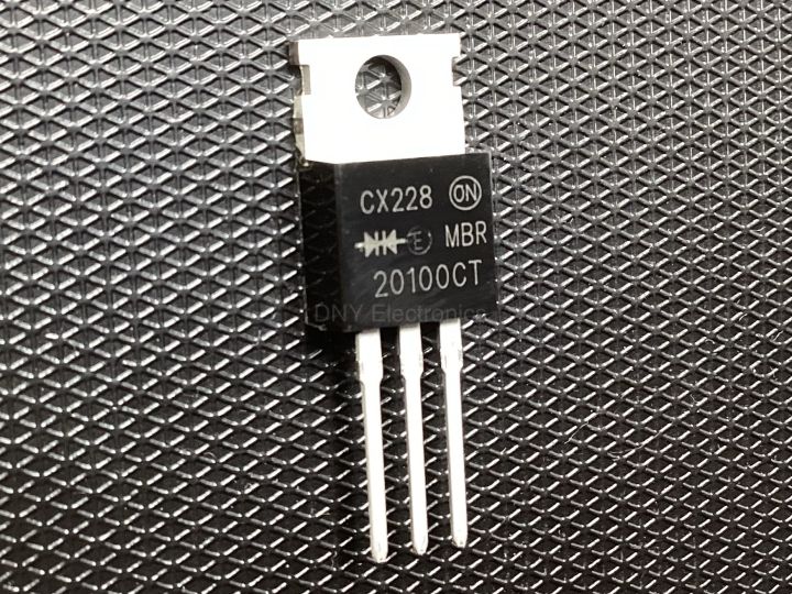 MBR20100CT TO-220 MBR20100 MBR 20100 Schottky diode 100V/20A rectifier ...