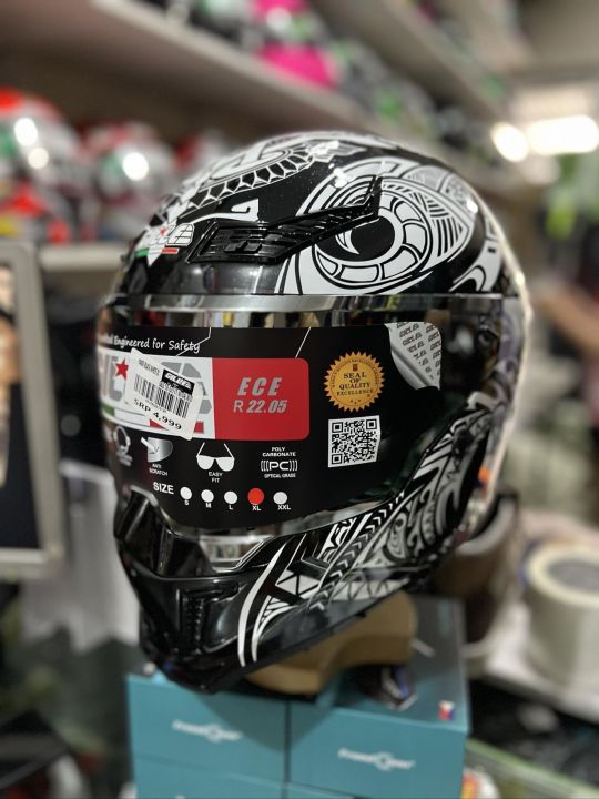 GILLE Astral Maori with bluetooth speaker and freebies Fullface ...