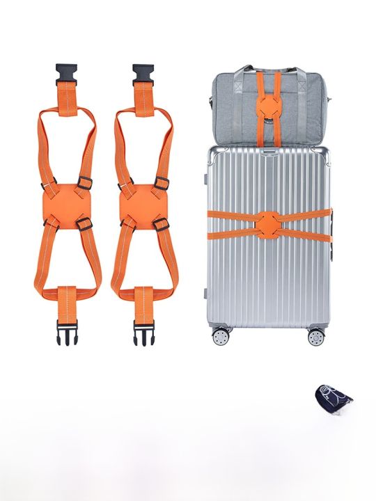 Travel Luggage Strap Cross Packing Tag Elastic Protection Fixation Rope ...