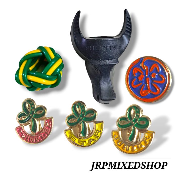 Scouting accessories kalabaw and ring Pins | Lazada PH