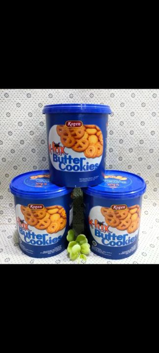 k-fox kogen butter cookies toples, 300 gr | Lazada Indonesia