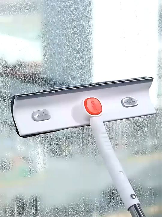 Joybos Glass wiper C15 Double-sided Telescopic rod Window Squeegee ...