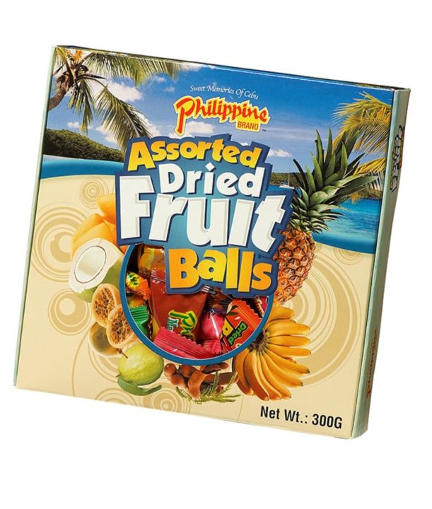 Philippine Brand Assorted Dried Fruit Balls 300g GIFT BOX | Lazada PH