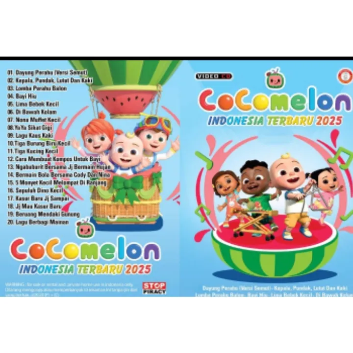 Vcd Musik Coco Melon (2025) | Lazada Indonesia