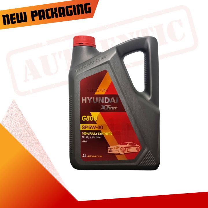 Hyundai Xteer 5W30 100% Synthetic Gasoline Motor Oil (4L) | Lazada PH